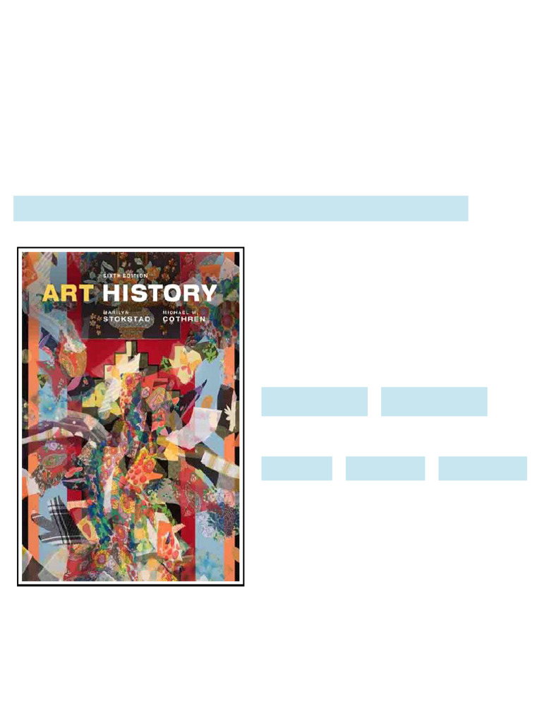 Test Bank for Art History, 6th Edition, Marilyn Stokstad Michael W ...