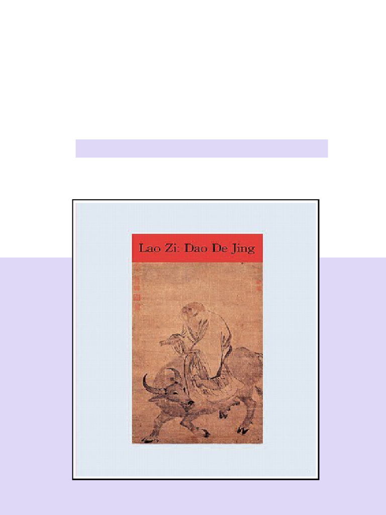 (Ebook) The Way and Its Power: Lao Zi’s Dao De Jing by Patrick Edwin ...