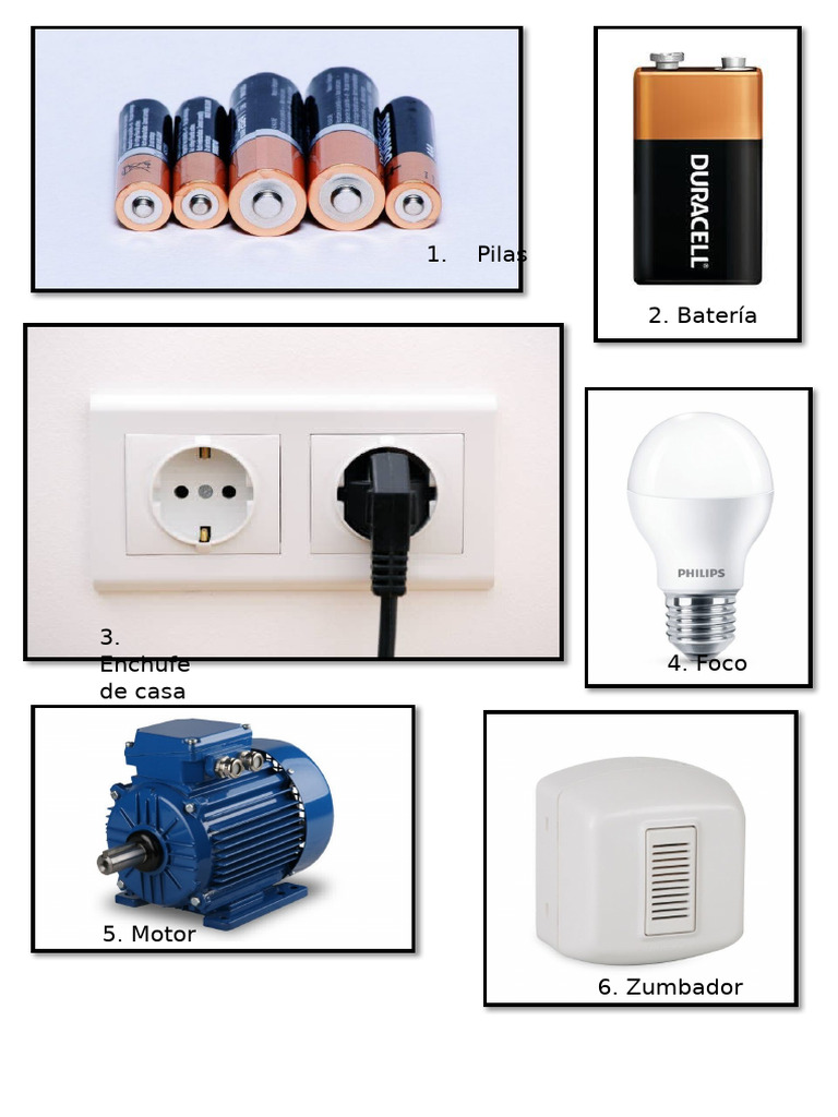 Componentes de un Circuito Eléctrico | PDF