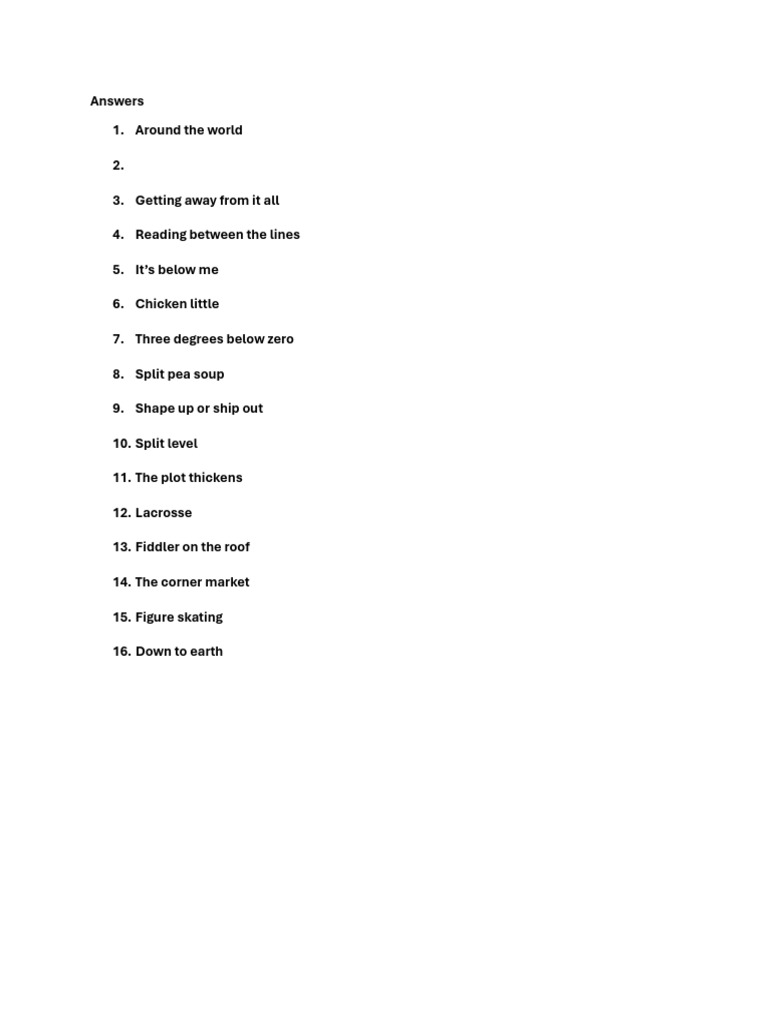 Brain Teasers (Dragged) | PDF