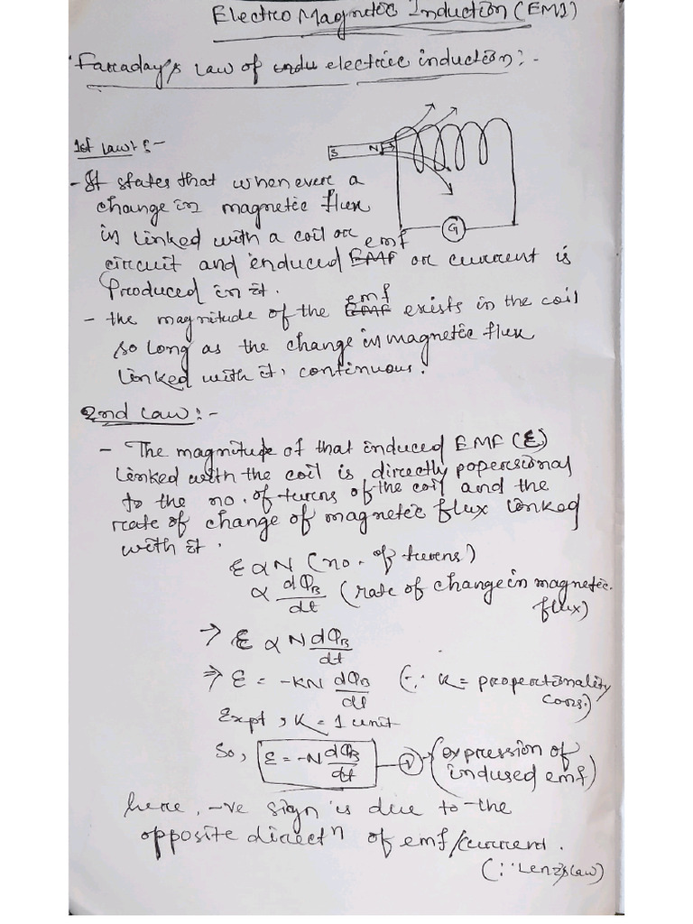 EMI Physics +2 2nd Year | PDF