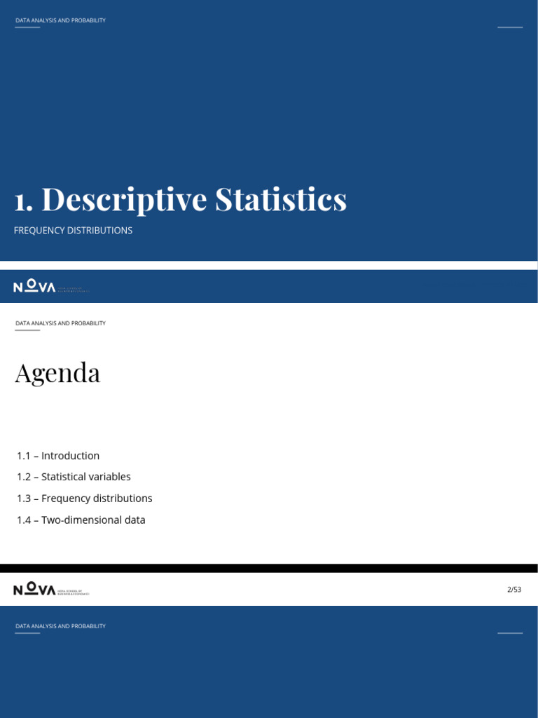 Chapter 1 - Descriptive Statistics - Frequency Distributions.pdf | PDF ...