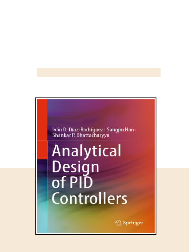 Analytical Design Of Pid Controllers 1st Ed Ivn D Dazrodrguez full ...