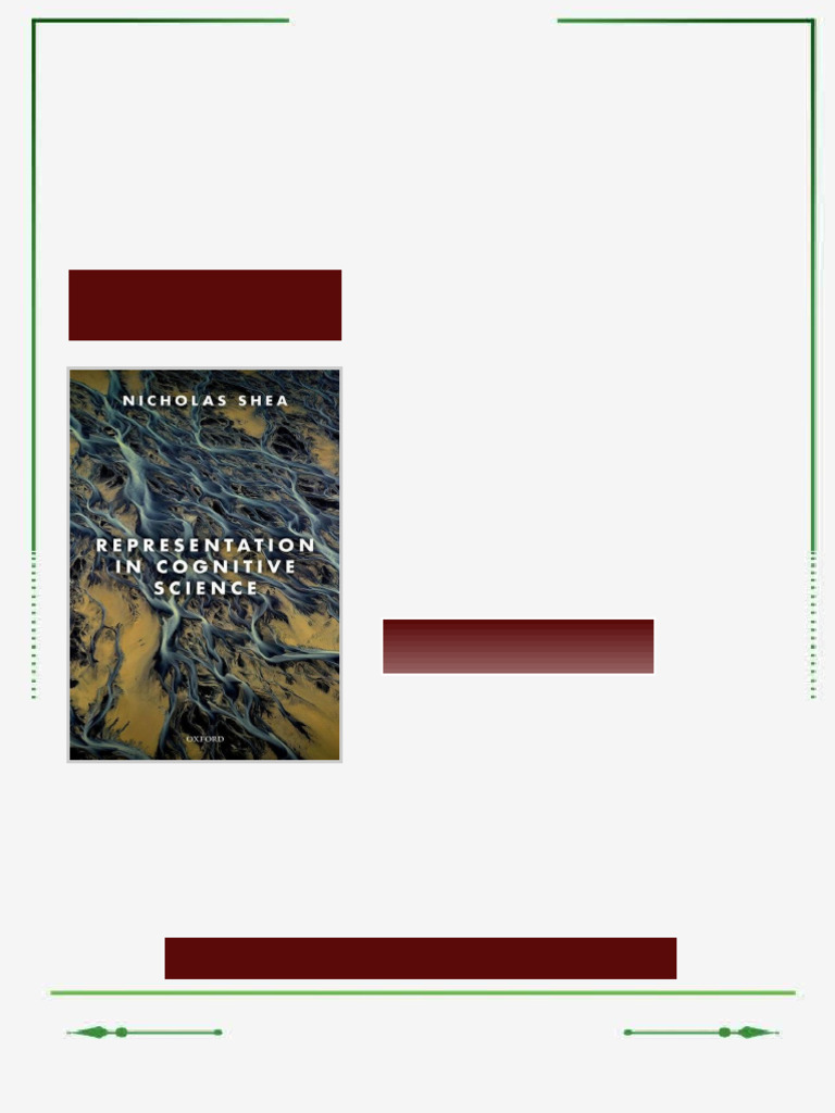 Representation in Cognitive Science Nicholas Shea eBook retouched pdf ...
