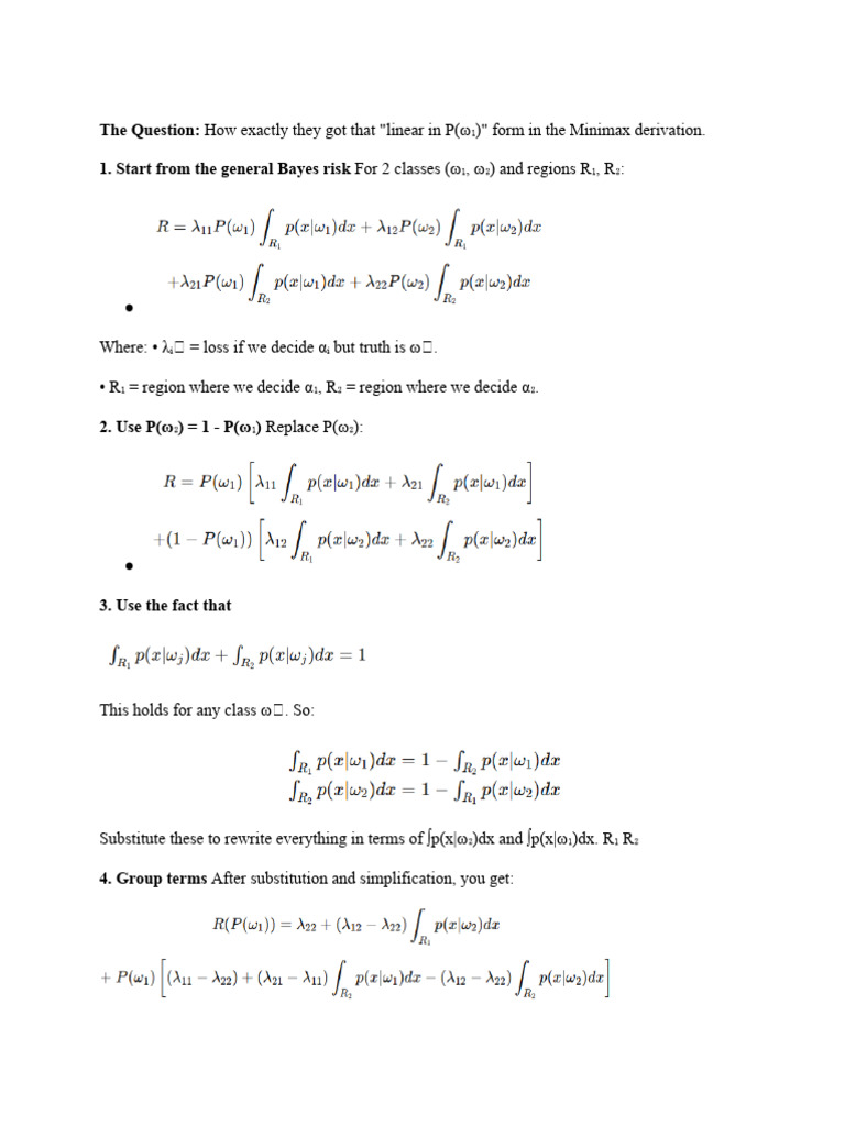 Bayesian Decision Theory | PDF | Receiver Operating Characteristic ...