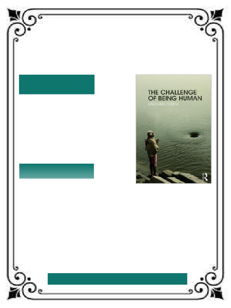 The Challenge of Being Human Michael Eigen eBook formatted for mobile ...
