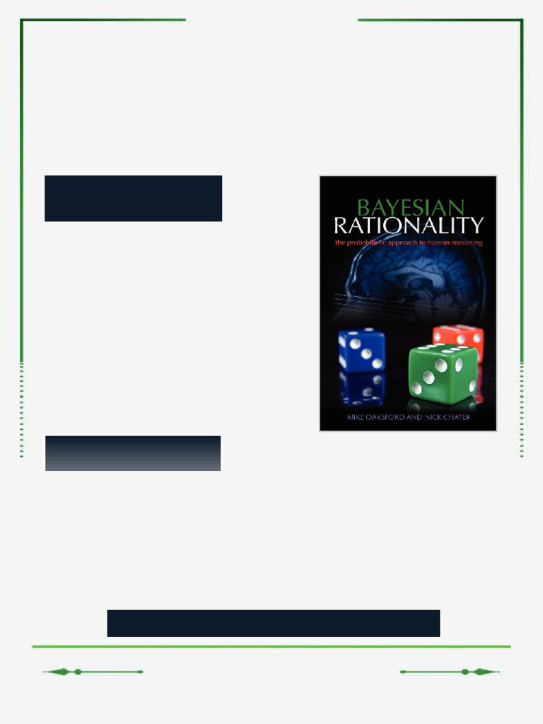 Bayesian Rationality The Probabilistic Approach to Human Reasoning 1st ...