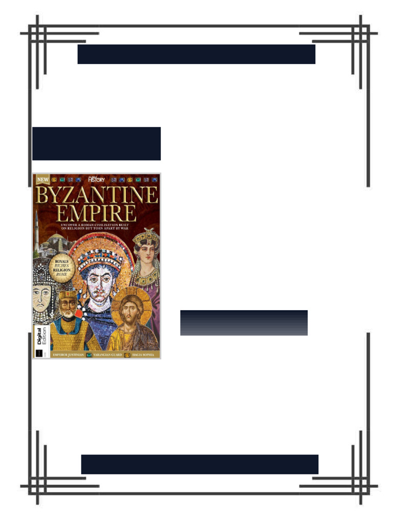 All About History: Book of Byzantine Empire - 4th Edition, 2023 eBook ...