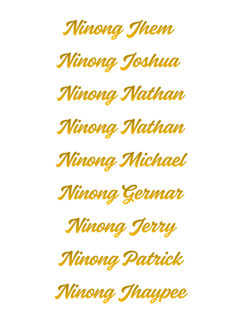 Ninong Jhem | PDF