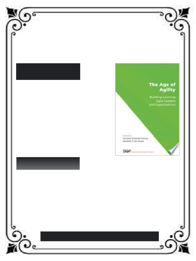 The Age of Agility : Building Learning Agile Leaders and Organizations ...