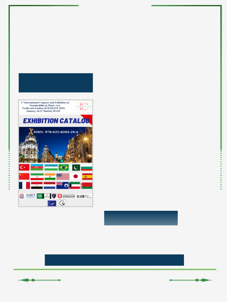 1 st International Congress and Exhibition on Sustainability in Music ...