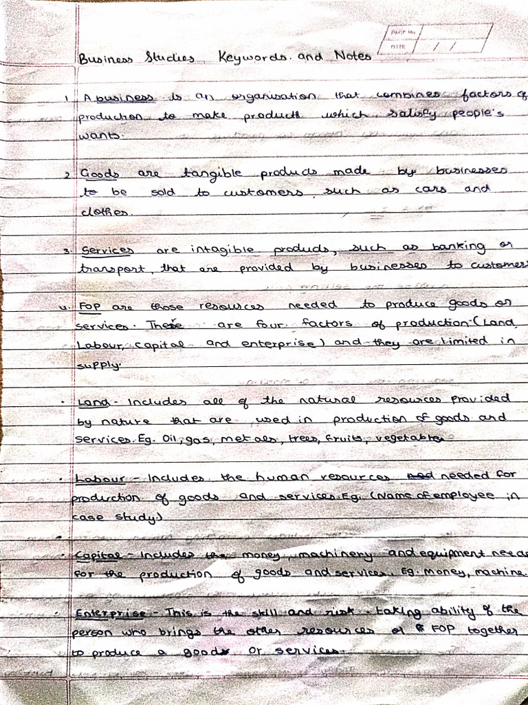 Bs Short Notes - by Pannya ? | PDF