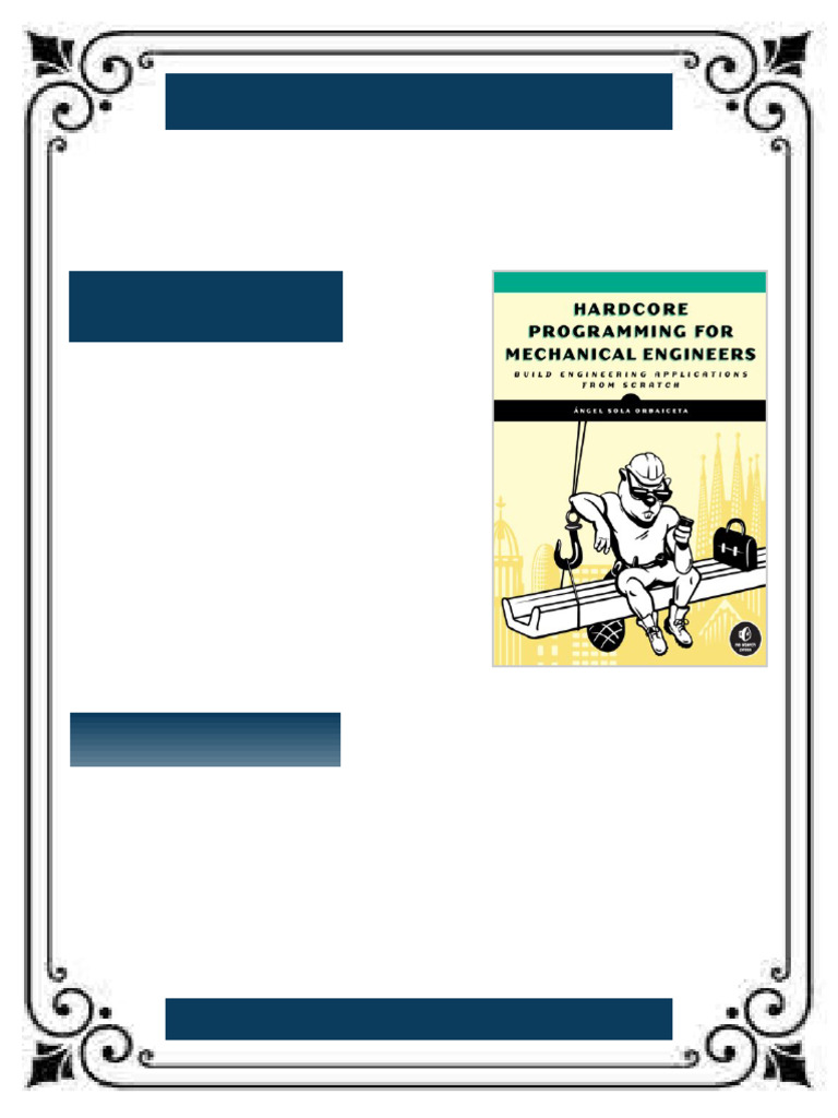 Hardcore Programming for Mechanical Engineers: Build Engineering ...