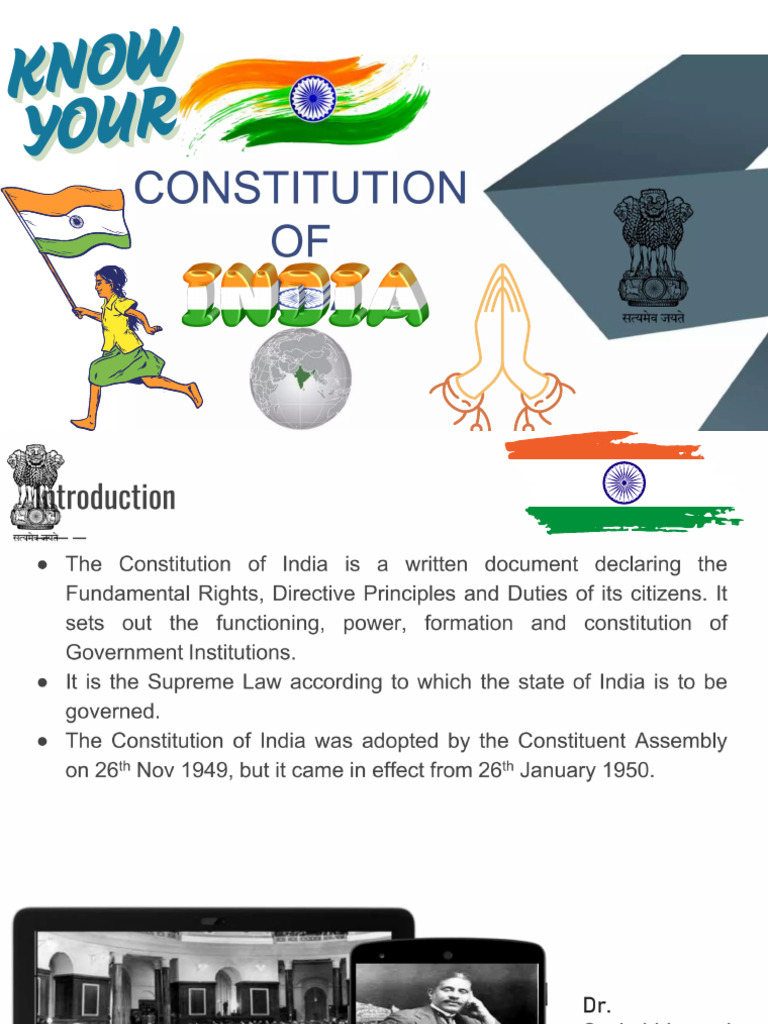 Know Your Constitution PDF | PDF