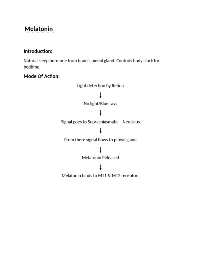 Melatonin | PDF