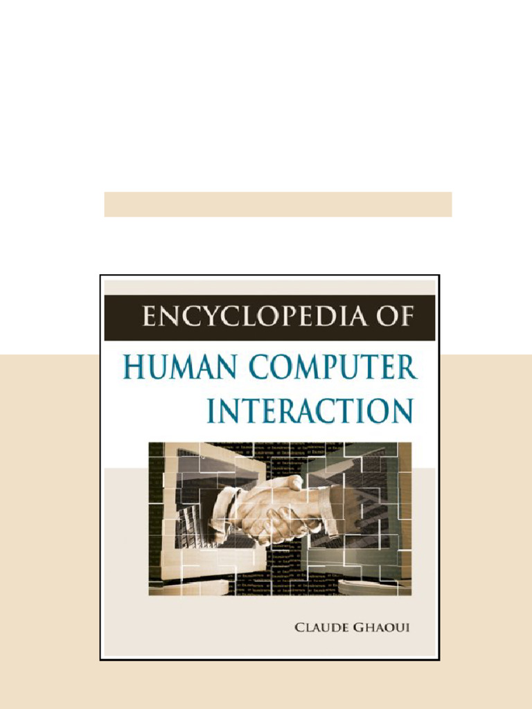 (Ebook) Encyclopedia of Human Computer Interaction by Claude Ghaoui ...