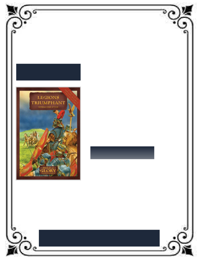 Legions Triumphant Imperial Rome at War Richard Bodley-Scott ebook ...