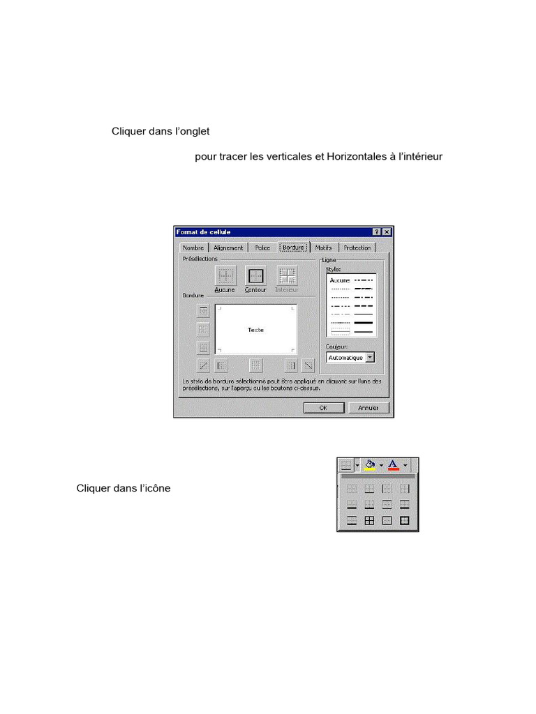 Encadrer et mettre en page un tableau | PDF | Mise en page