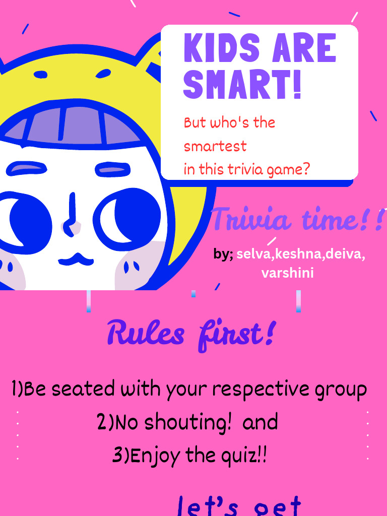 trivia time!!! | PDF