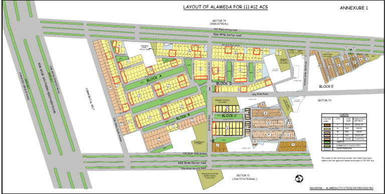 New Alameda Layout 111 Acres | PDF