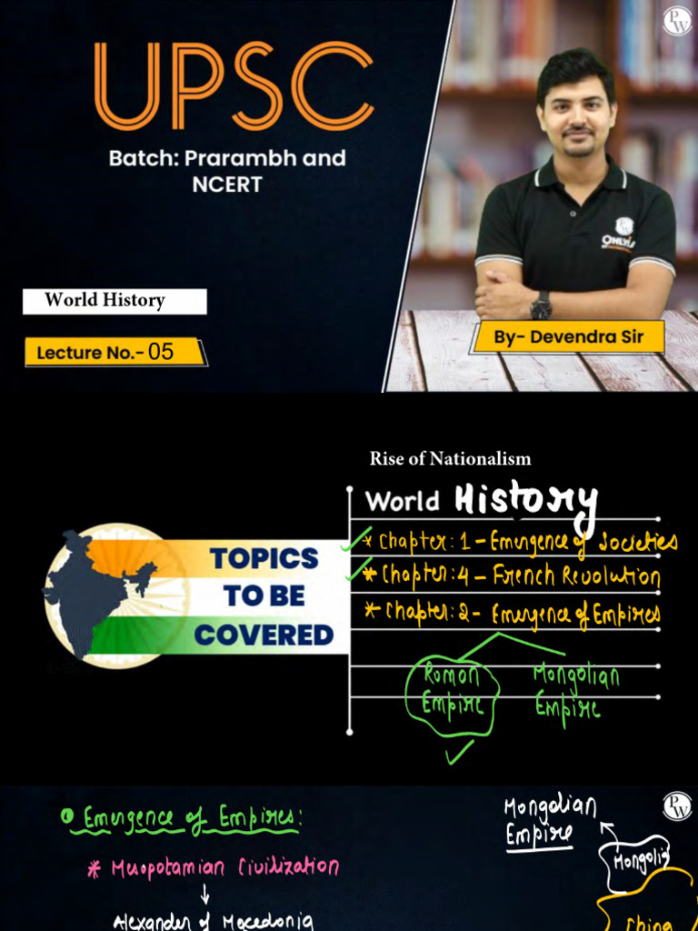 World History 2: Class Notes | PDF