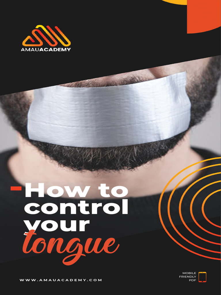 How to Control Your Tongue - Notes & Quiz | PDF | God In Islam | Muhammad