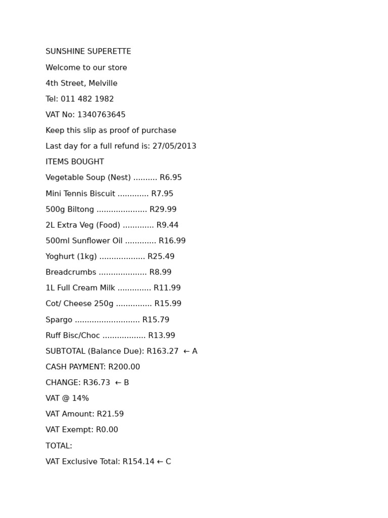 Sunshine Superette Slip | PDF