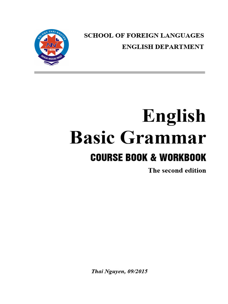 English Basic Grammar Course Book | PDF
