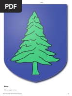 Shield_per Pale or and Sable Chevron Counterchanged Label of Five ...