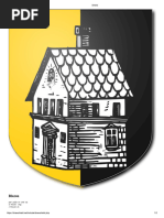 Shield_per Pale or and Sable Chevron Counterchanged Label of Five ...