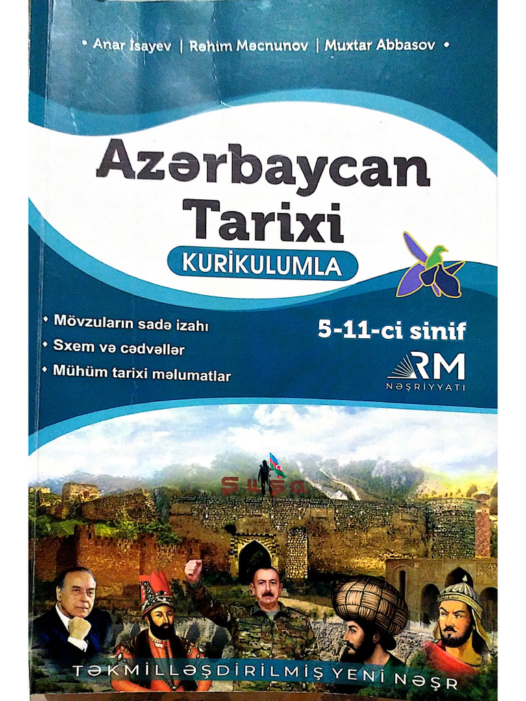 Azərbaycan Tarixi Kurikulumla Anar İsayev RM Nəşriyyat | PDF