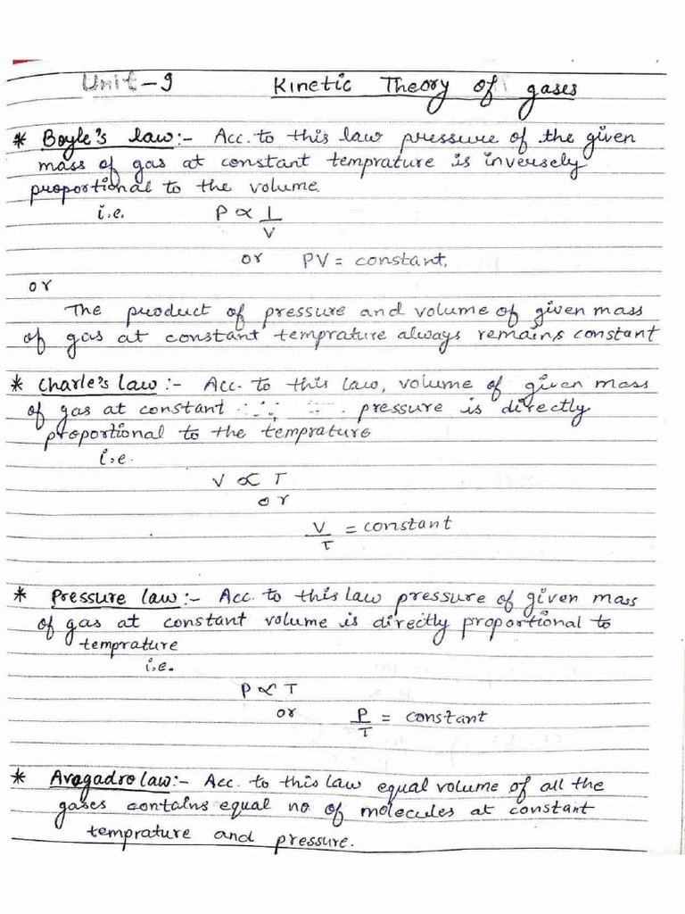 Xi Physics Unit - 9 | PDF