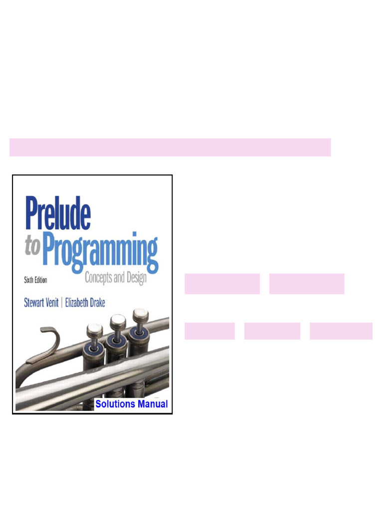 18863 | PDF | Computer Programming