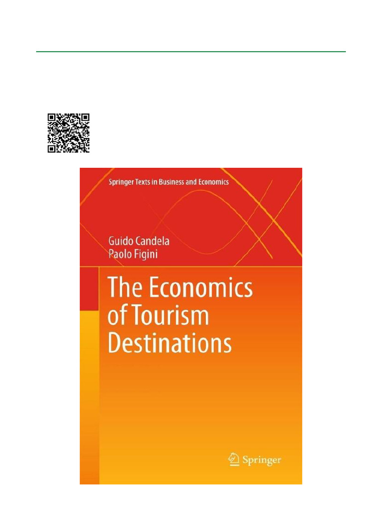Economics of Tourism Destinations Guide | PDF | Input–Output Model ...