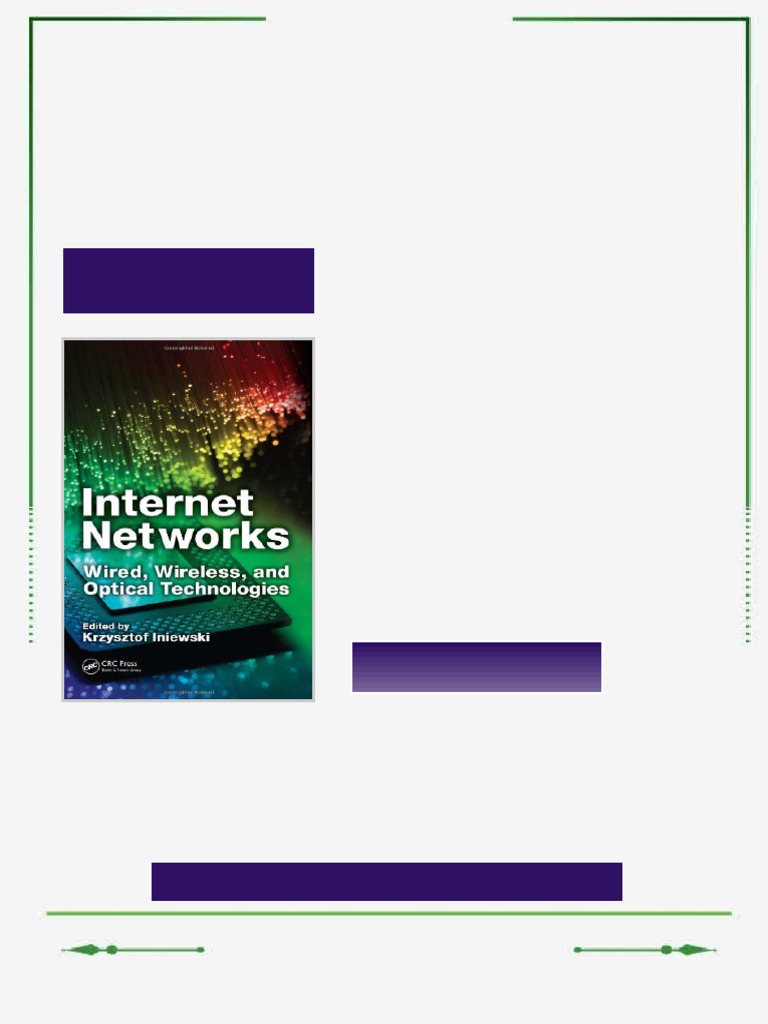 Internet Networks Wired Wireless and Optical Technologies Devices ...