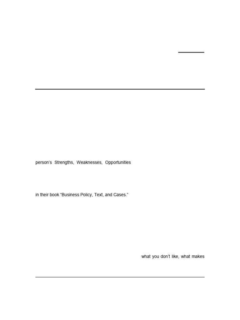 Soft Skill for Engineer | PDF | Self Esteem | Swot Analysis