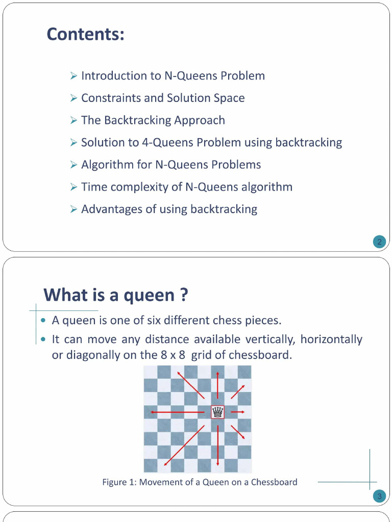 4 Queens Problem | PDF