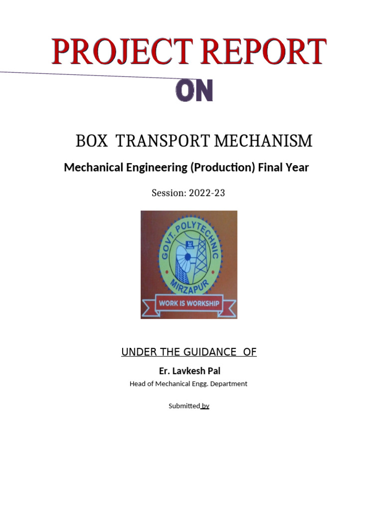 Project Report (1) | PDF