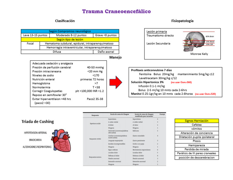 Trauma Craneoencefálico | PDF | Lesión cerebral traumática ...