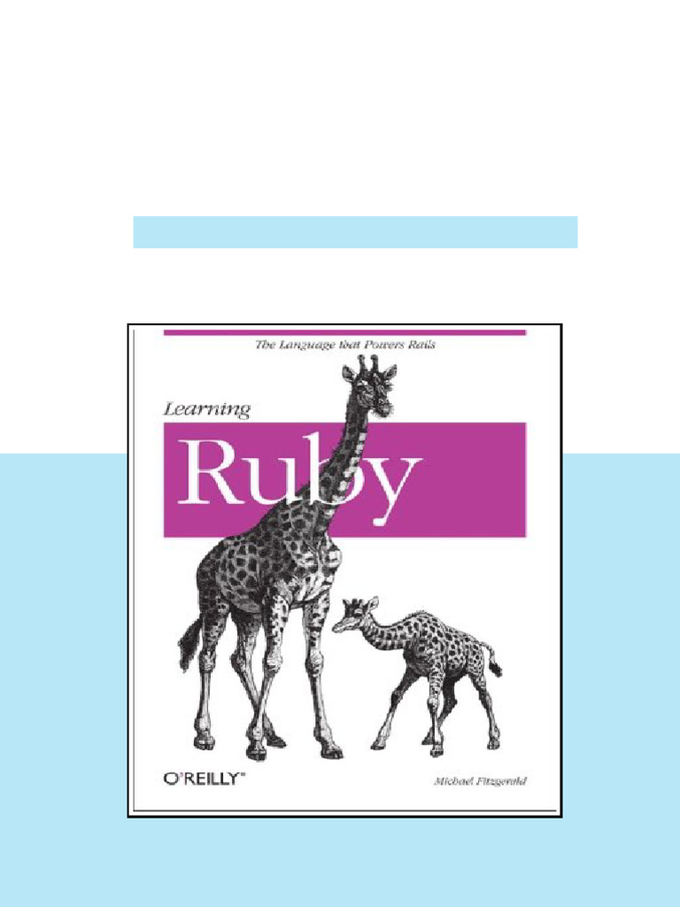(Ebook) Learning Ruby by Michael James Fitzgerald ISBN 9780596529864 ...