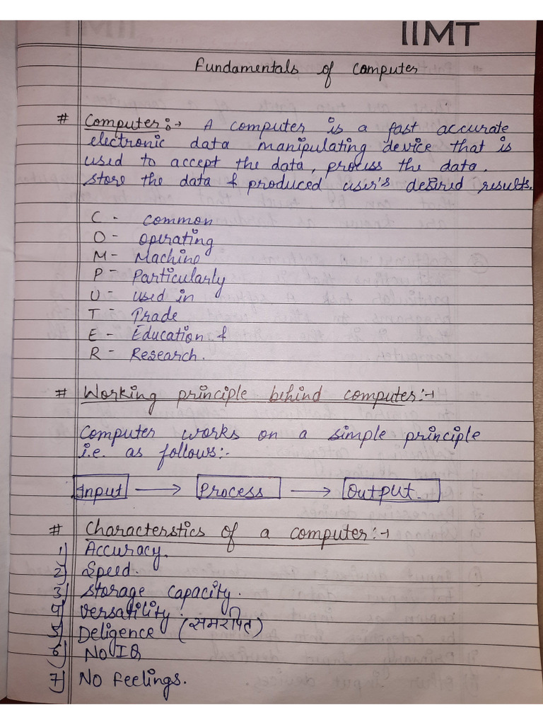 PPS Notes1 | PDF