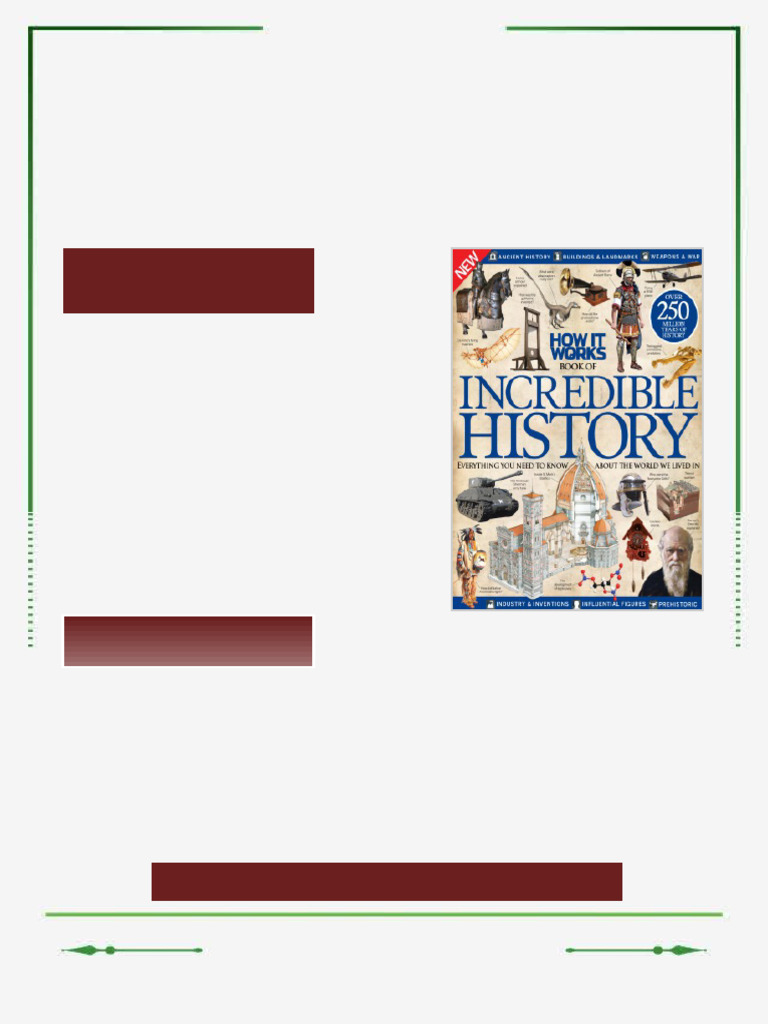 How It Works Book of Incredible History Volume 2 Revised Edition ...