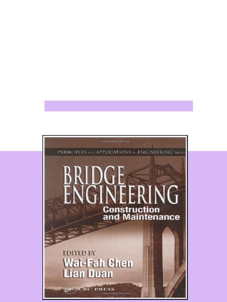 (Ebook) Bridge Engineering: Construction and Maintenance (Principles ...