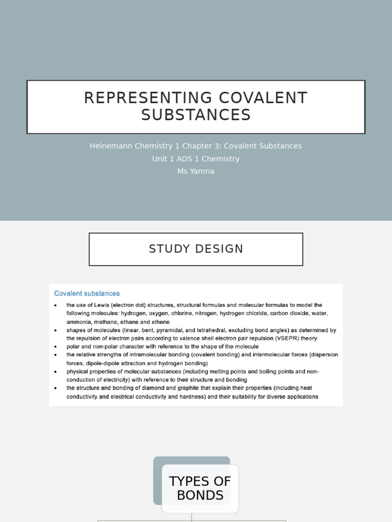 Understanding Covalent Bonding and Structures | PDF | Covalent Bond ...