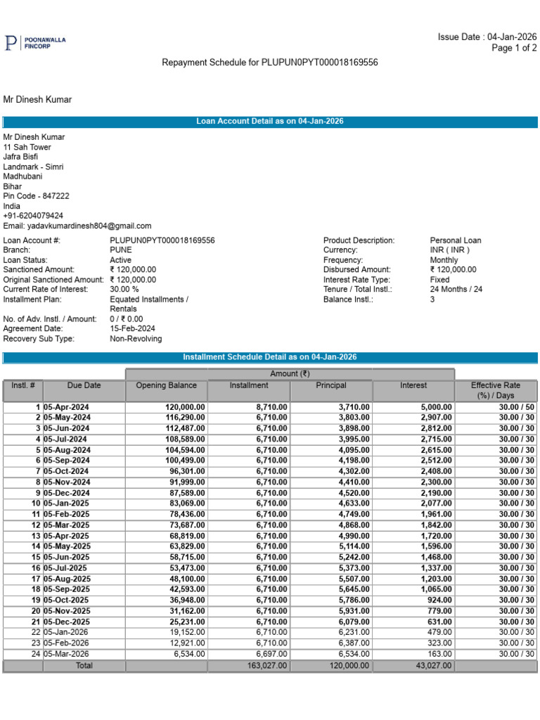REPAYMENT_SCHEDULE_PLUXXXXXXXT000018169556_04012026_1767522079462 | PDF ...