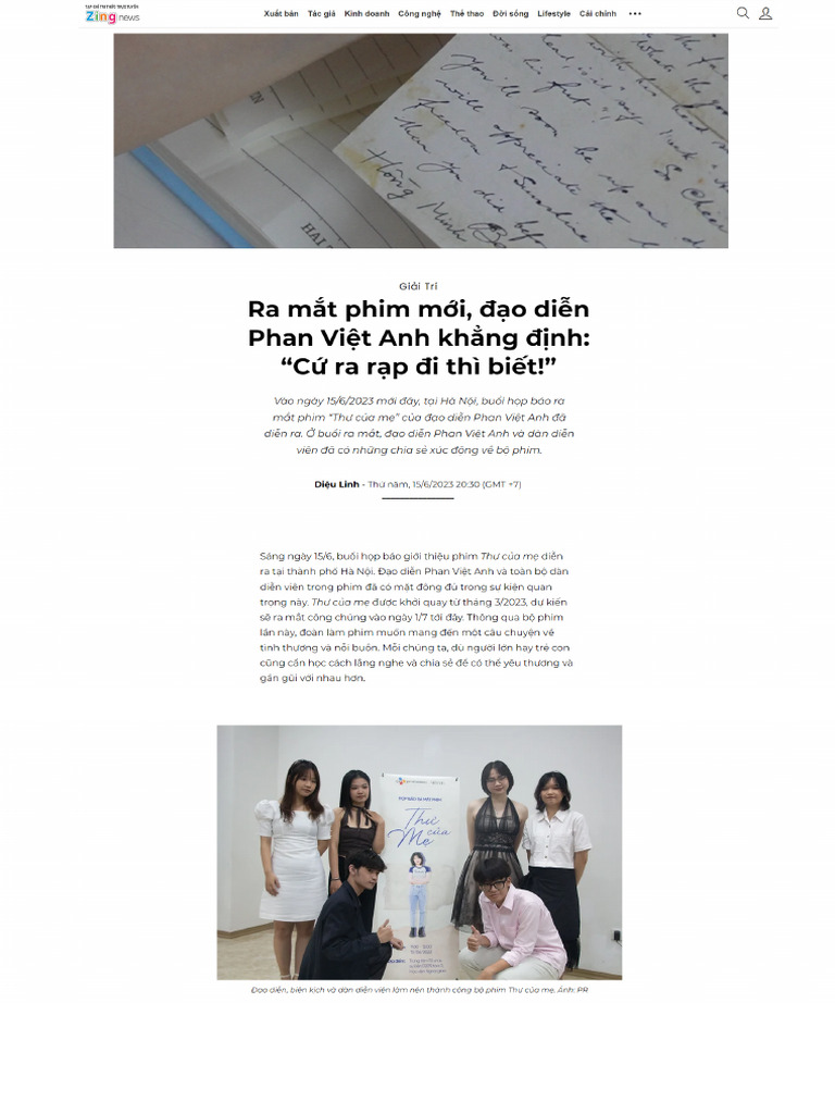 (PR) Zing News Báo Điện Tử | PDF