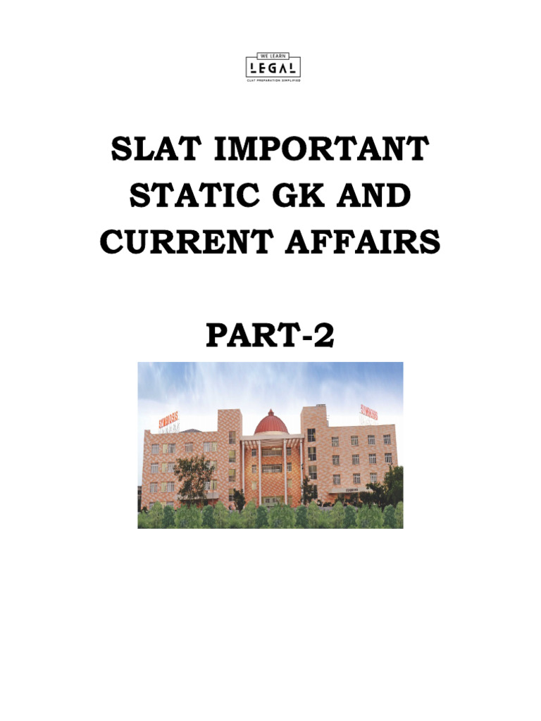 Static Gk and CA Part 2 | PDF | Inflation | Acid