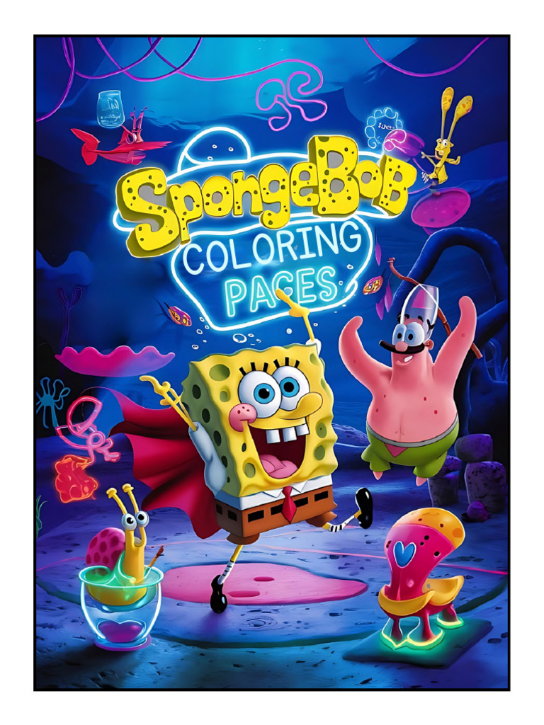 SpongeBob Coloring Pages | PDF