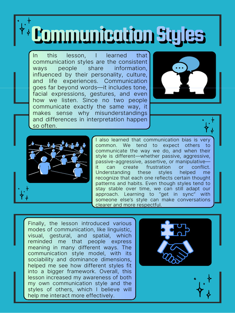 Understanding Communication Styles | PDF