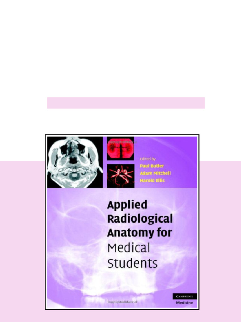 (Ebook) Applied Radiological Anatomy for Medical Students by Paul ...